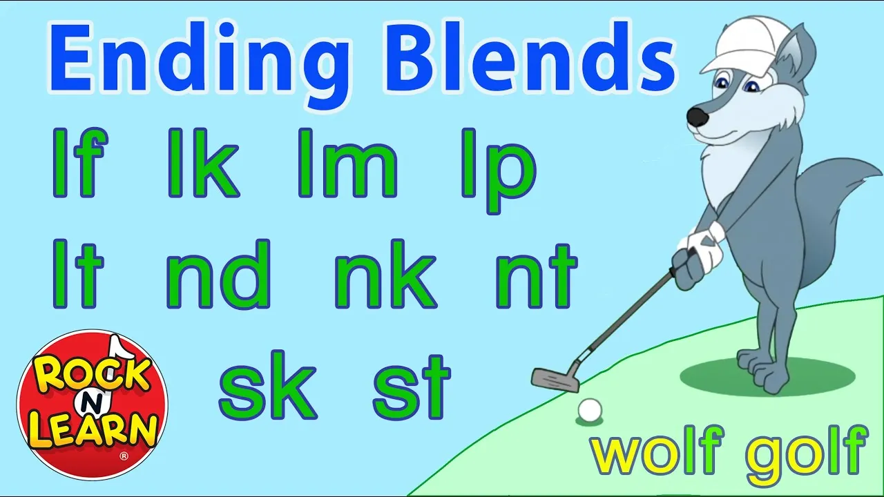 Ending Blends | Learn to Read | Rock ’N Learn Phonics Songs - ClassX