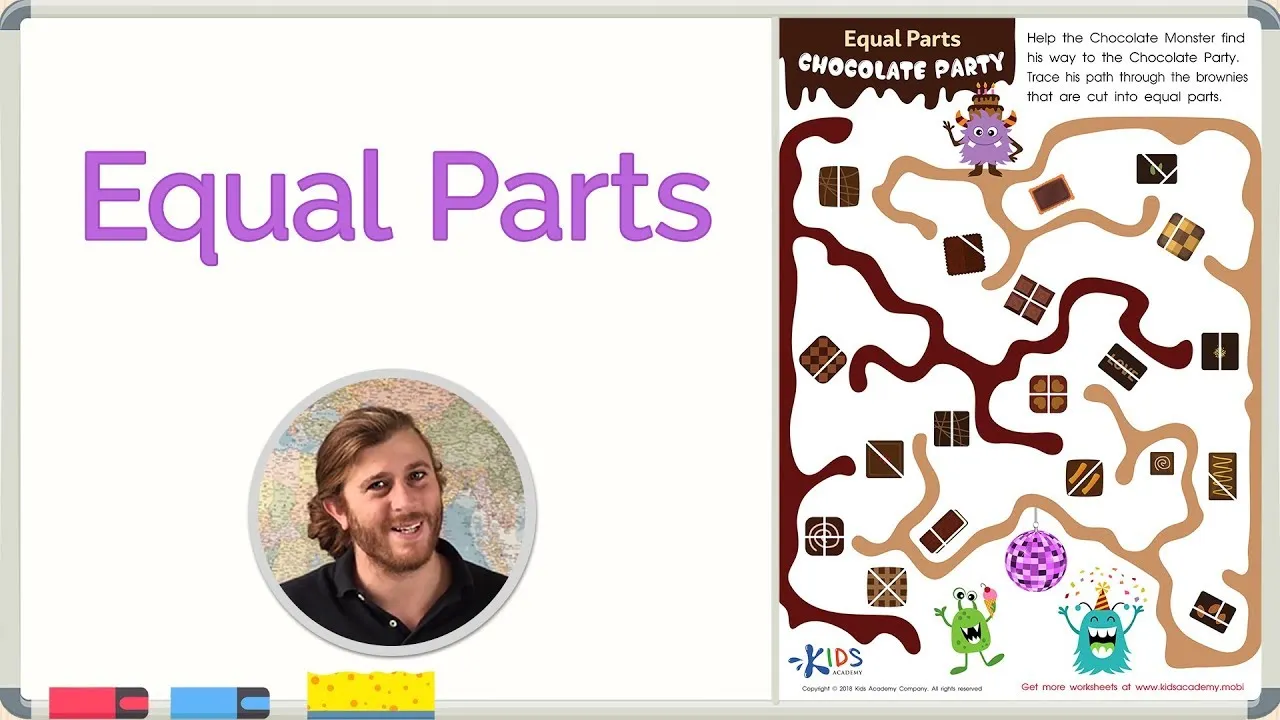 Equal Parts | Math Lessons for 2nd Grade - ClassX