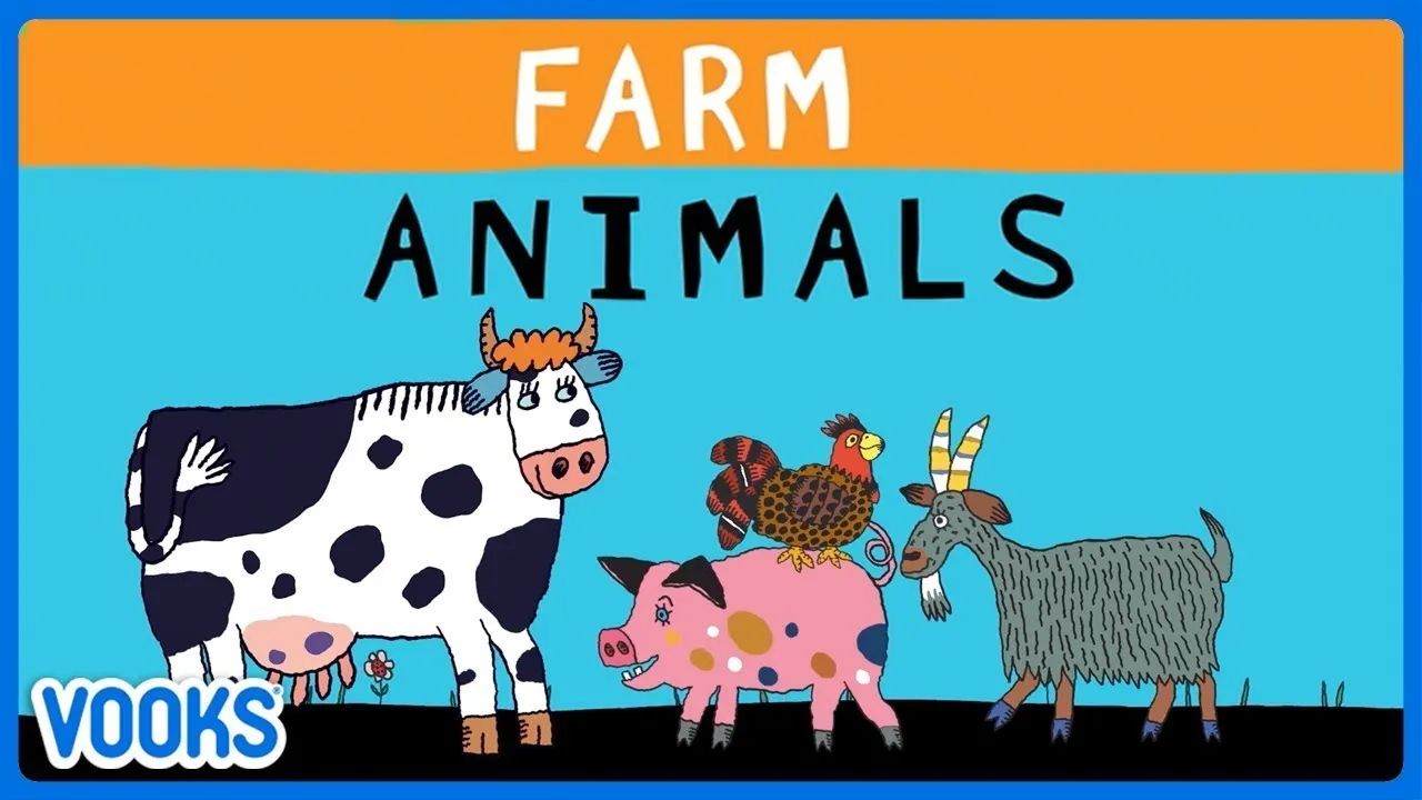 Farm Animals for Kids???????????????? | Animated Kids Book - ClassX