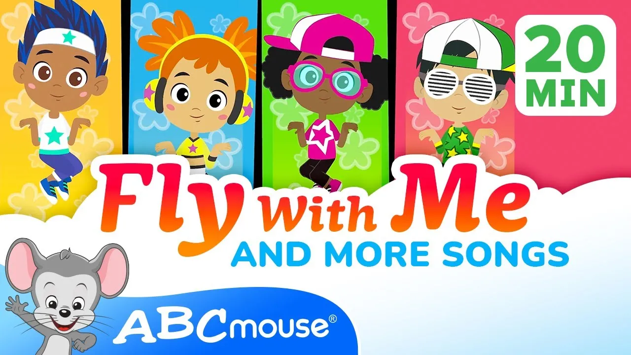 Fly With Me! ???? ???? ???? & More Songs for Kids | 20 Minute Music ...