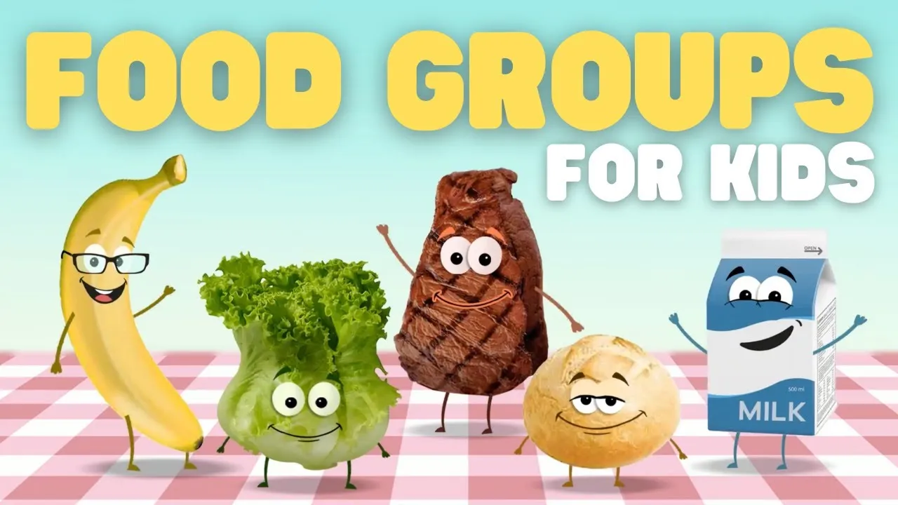 Food Groups for Kids | Learn about the five food groups and their ...