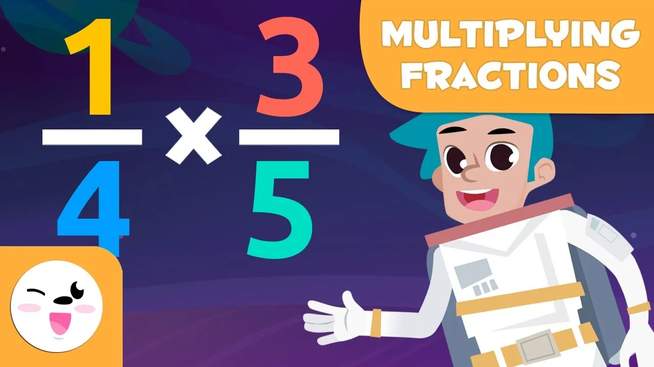 Fraction Multiplication - Space Math for Kids - ClassX