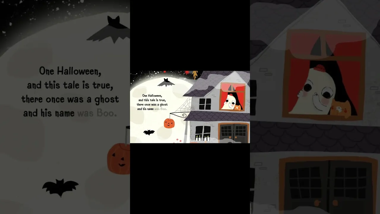 Ghost Afraid of the Dark #kidsbooks #storytime #halloween - ClassX