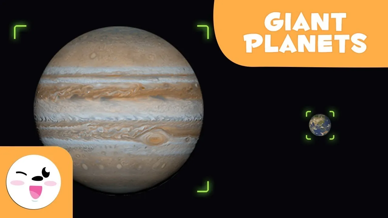 Giant Planets - The Solar System for Kids - ClassX