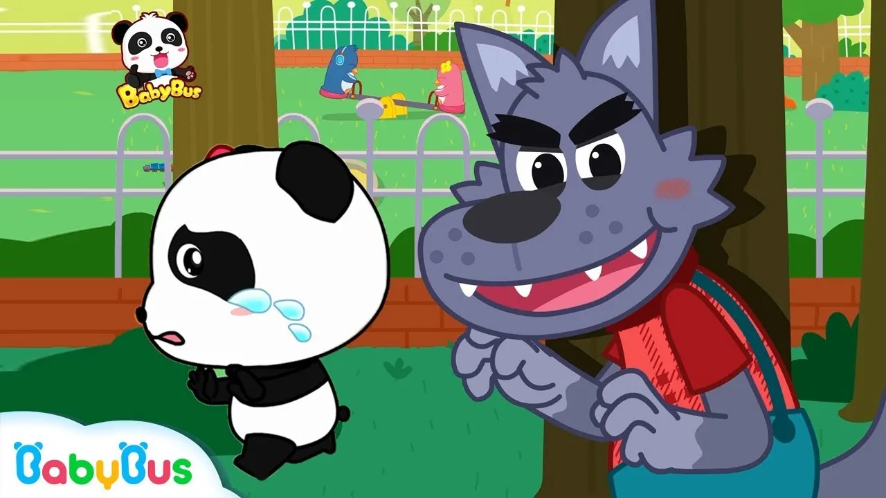 Go away! Big Bad Wolf | Play Safe Song | Kids Safety Tips | Kids Songs ...