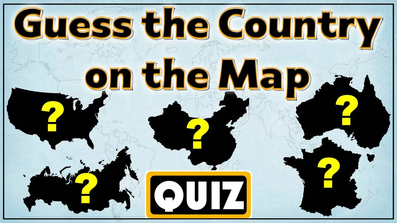 Guess the Country on the Map Quiz | Can You Identify the Country on the ...
