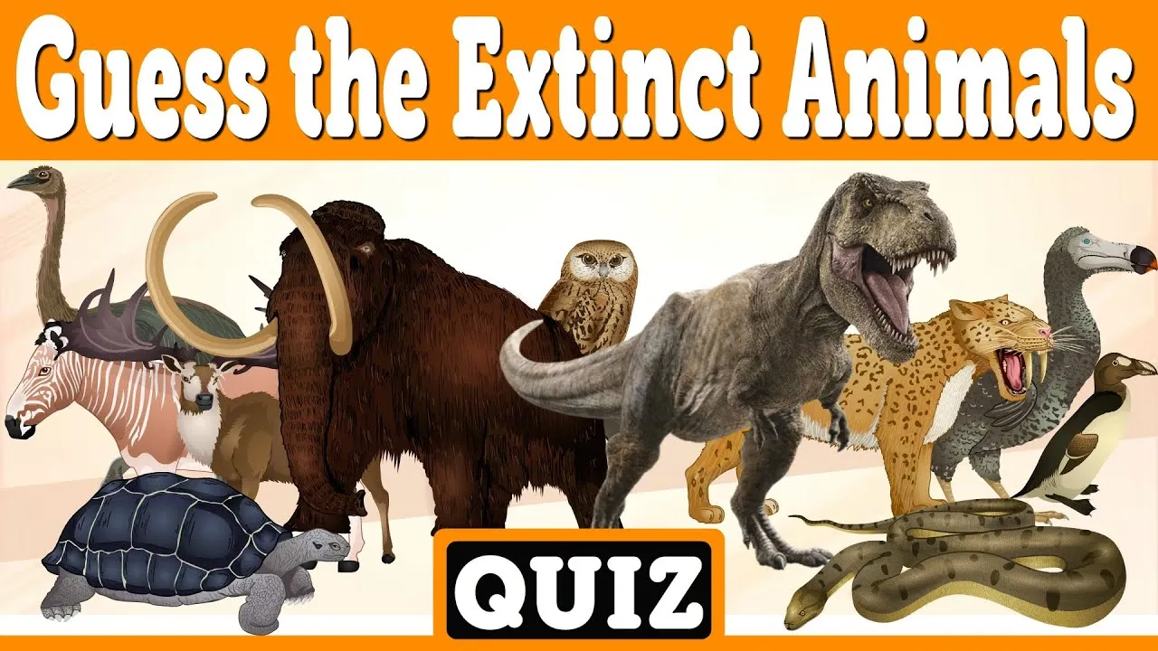 Guess the Extinct Animals Quiz | Prehistoric Animals Quiz for Kids - ClassX