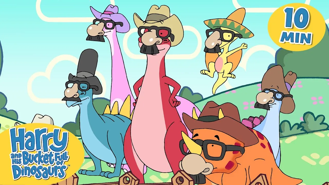 Harry and His Bucket of Dinosaurs ???? Aaagh! (HD Full Episode) - ClassX