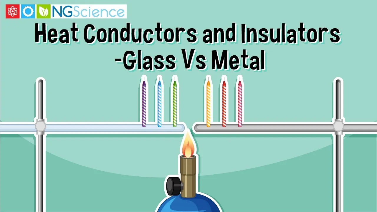 Heat Conductors and Insulators – Glass Vs Metal - ClassX