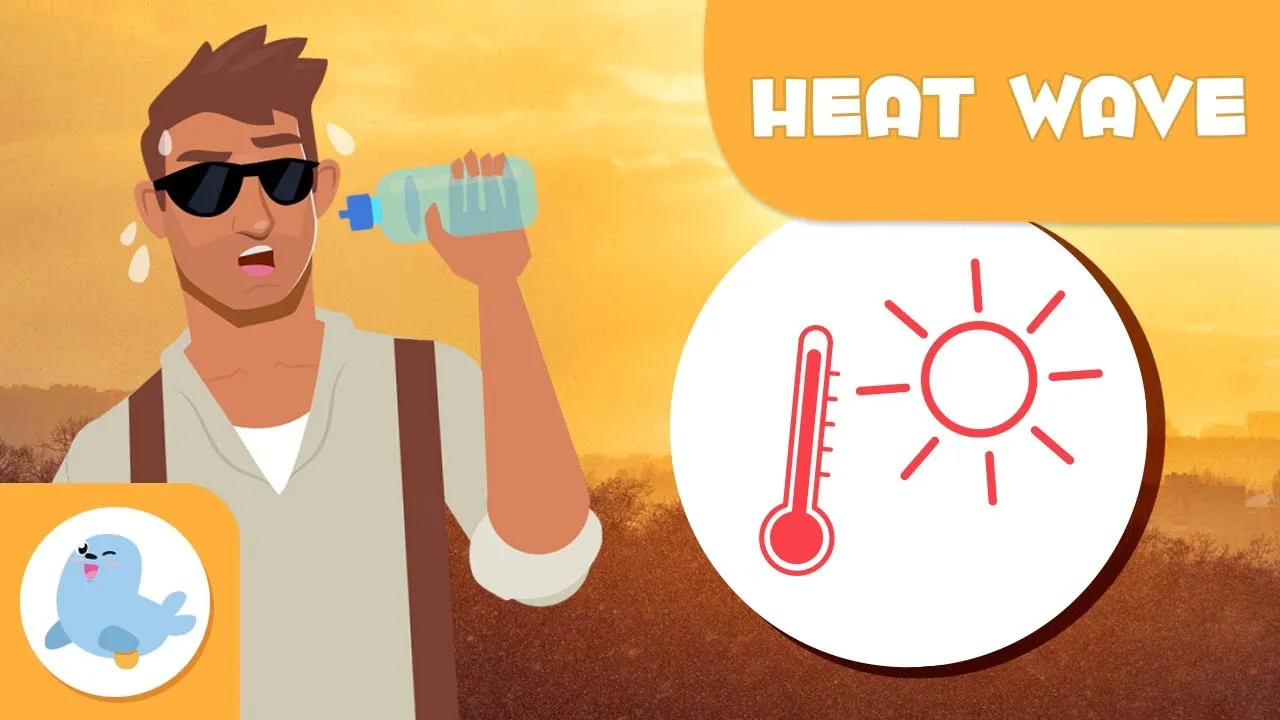 HEAT WAVE ???? What Is a Heat Wave? ☀️ Natural Disasters in 1 Minute ...