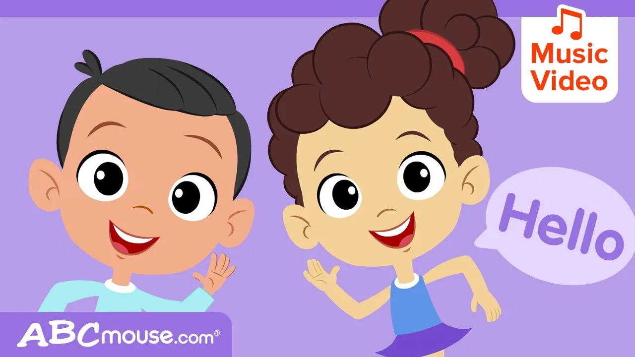 'Hello! What's Your Name?' ???? Sing-Along Animated Music Video | PreK ...