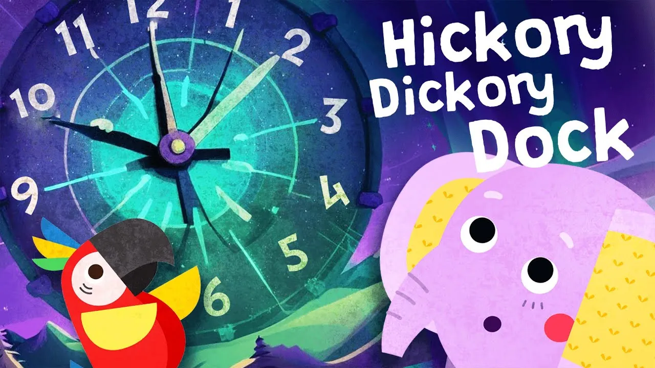 Hickory Dickory Dock | Children's Song with Lyrics - Animated Cartoon ...
