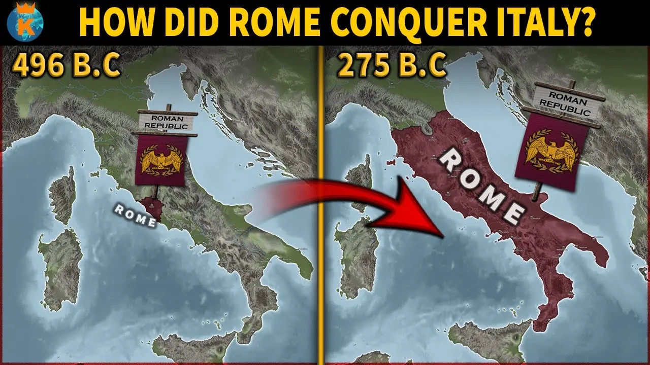 How did Rome Conquer Italy? - History of the Roman Empire - Part 2 - ClassX