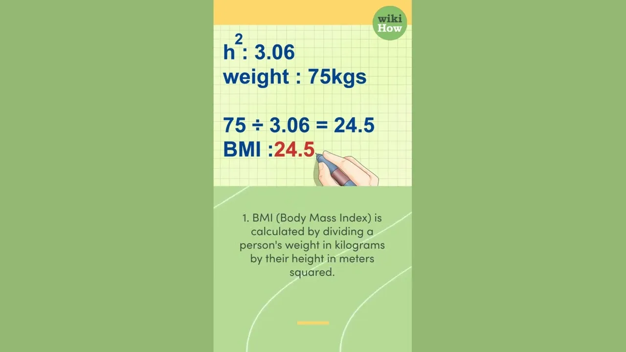 How To Calculate BMI - ClassX