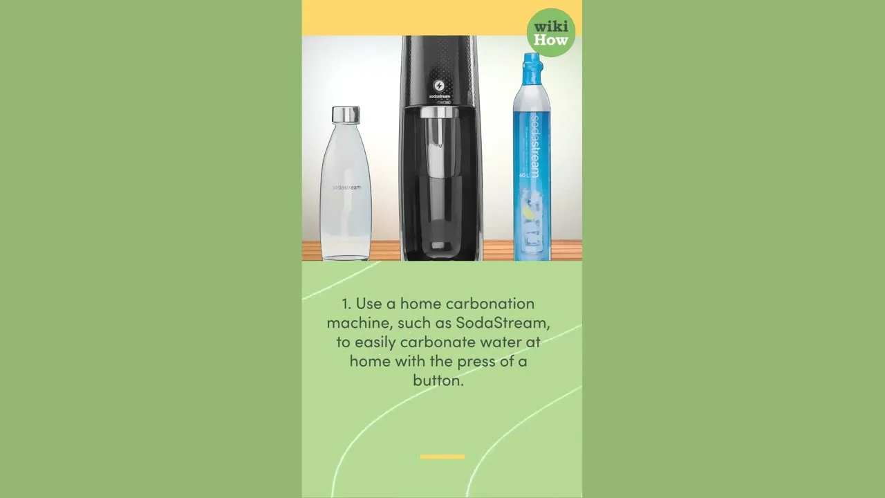How To Carbonate Water - ClassX