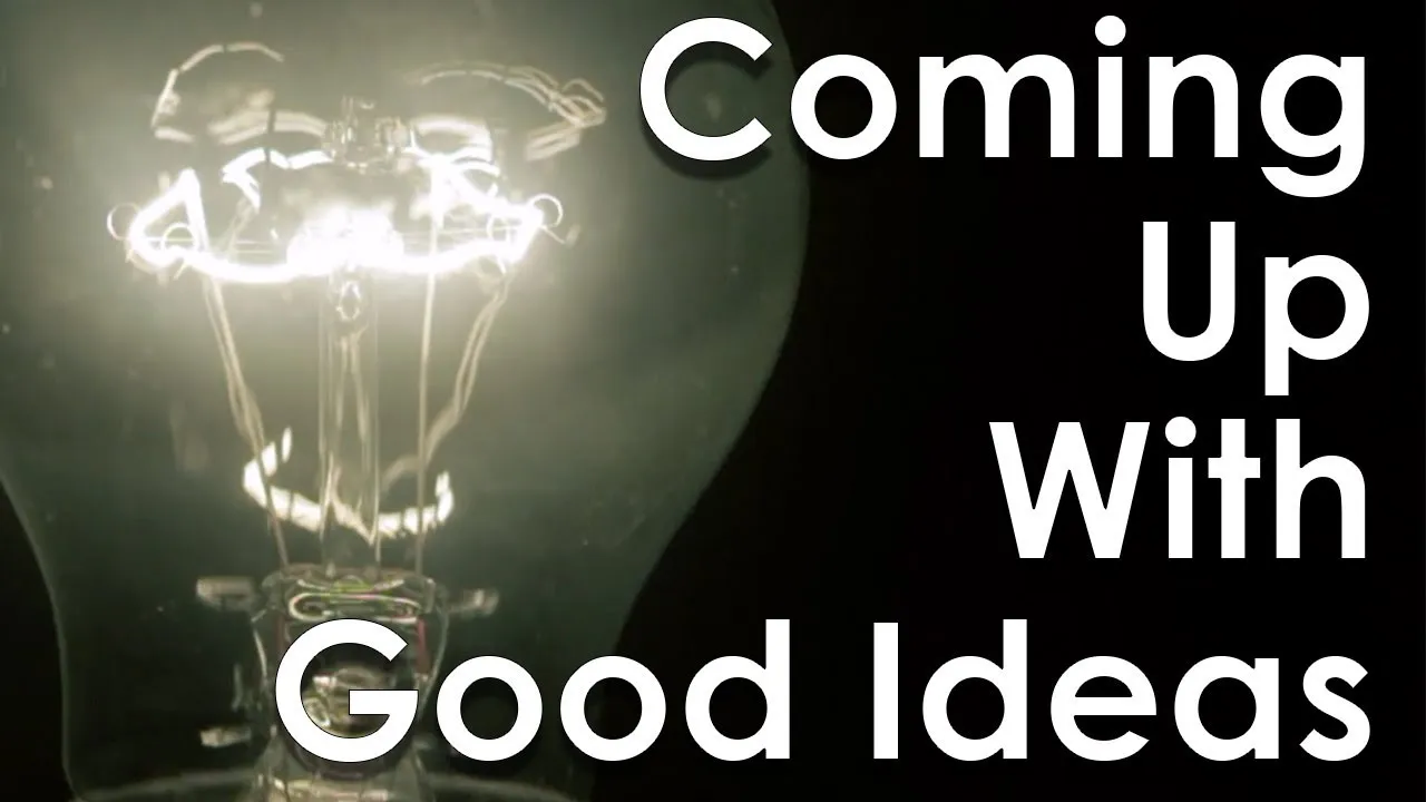 How To Come Up With Good Ideas - The Art Of Critical Thinking - ClassX