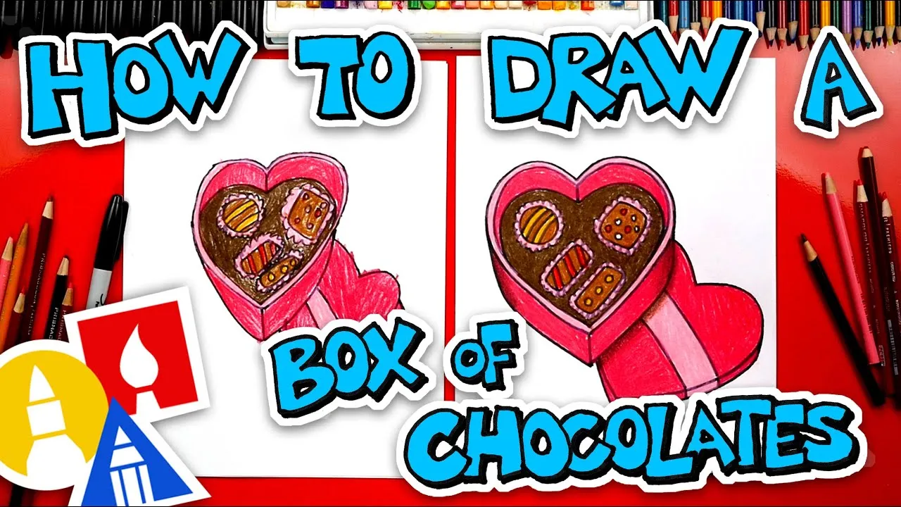 How To Draw A Box Of Chocolates + Spotlight - ClassX