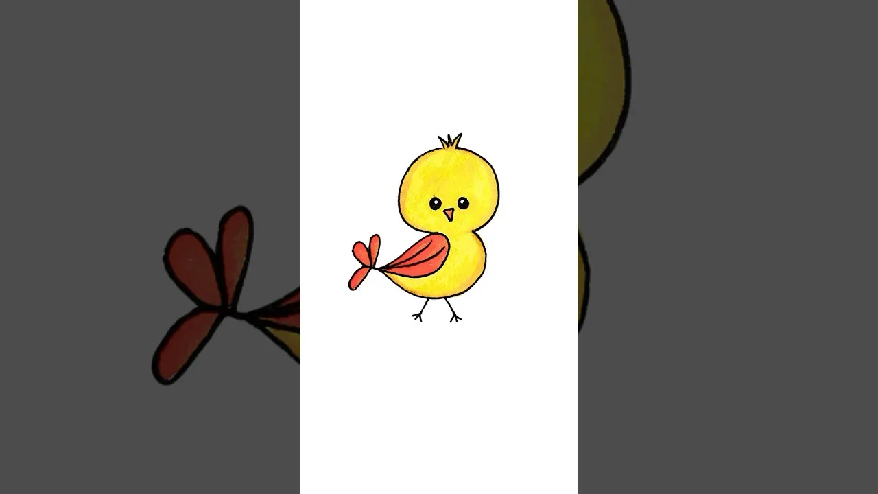 How to draw a chick - ClassX