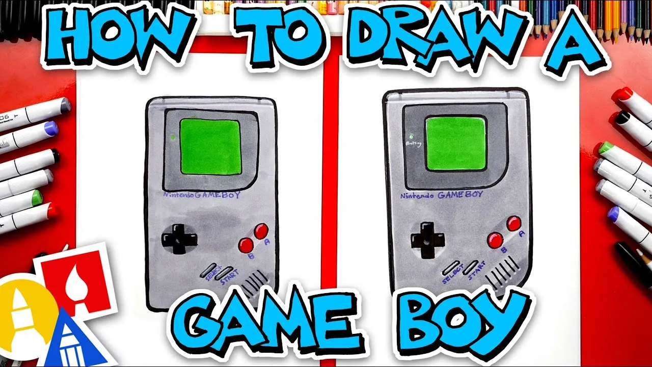 How To Draw A Game Boy - ClassX