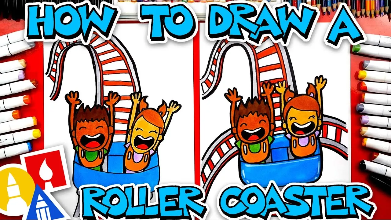 How To Draw A Roller Coaster - ClassX