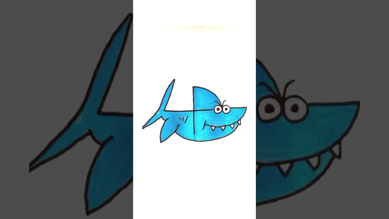 How to draw a shark - ClassX