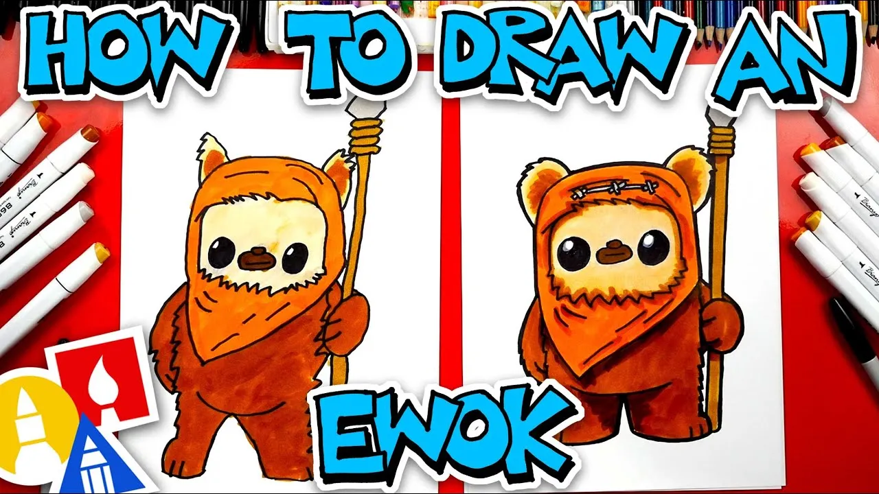How To Draw An Ewok From Star Wars - ClassX