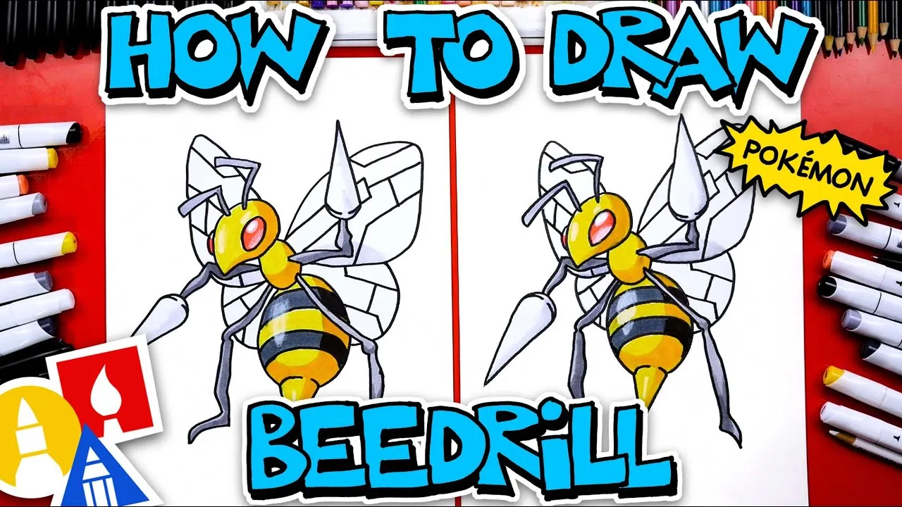How To Draw Beedrill Pokemon - ClassX