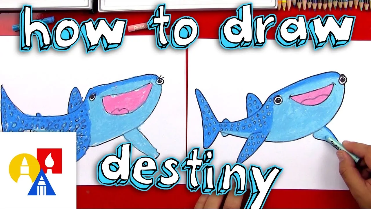 How To Draw Destiny From Finding Dory - ClassX
