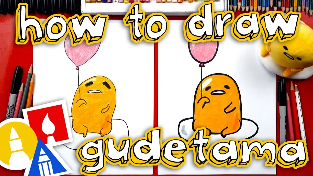 How To Draw Gudetama With A Balloon ???? - ClassX