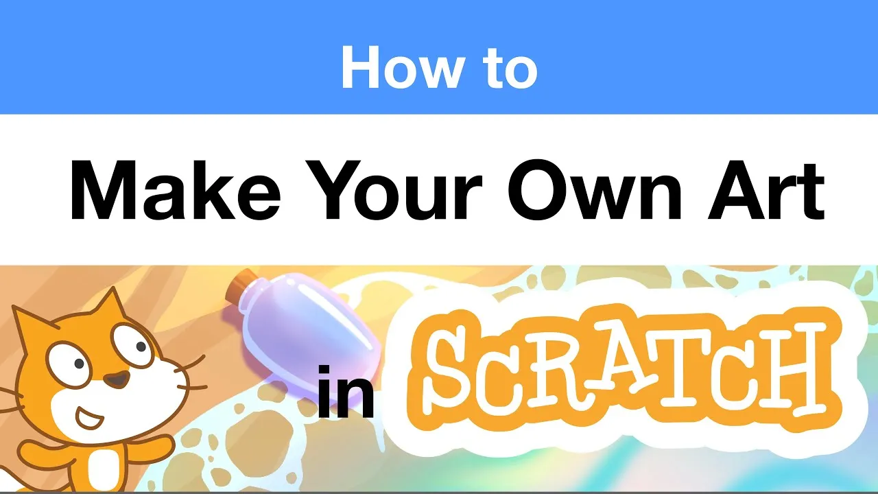 How to Draw in Scratch | Transparent Colors | Art Tutorial - ClassX