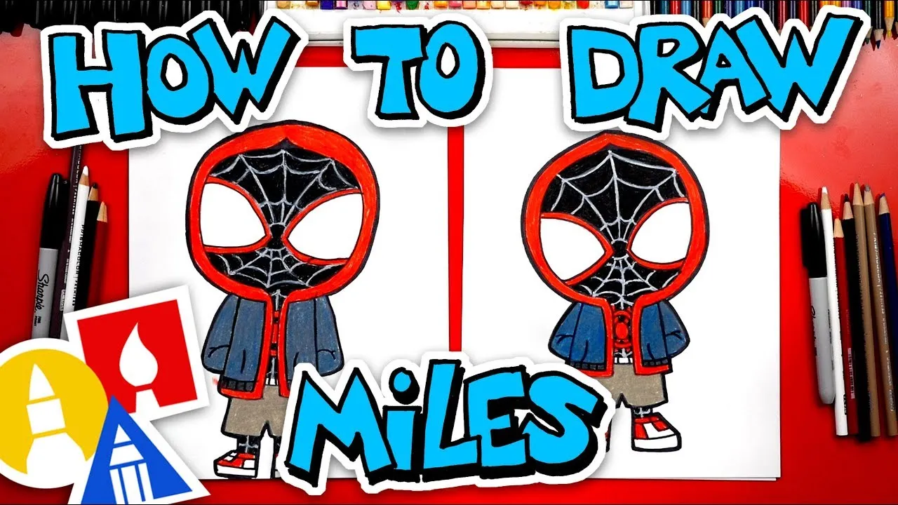 How To Draw Miles Morales - ClassX