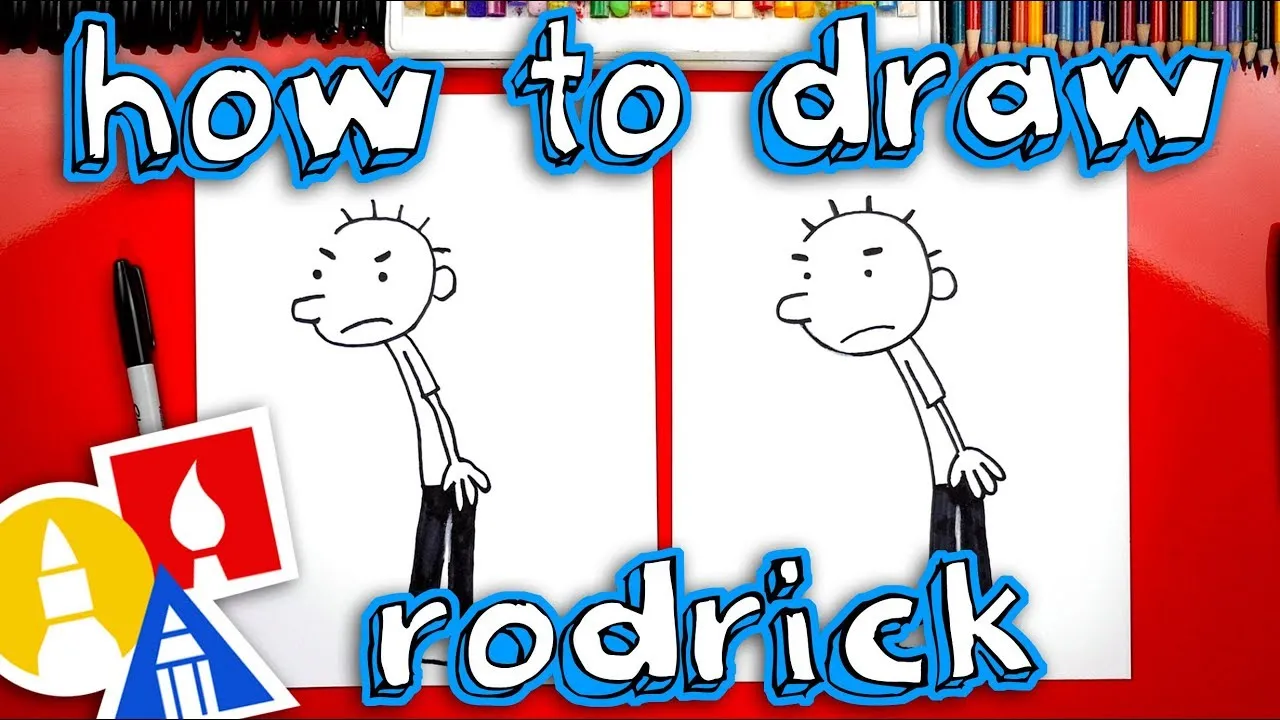 How To Draw Rodrick Heffley From Diary Of A Wimpy Kid - ClassX
