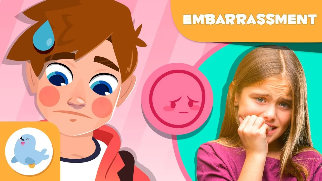 How to Identify EMBARRASSMENT ???? RECOGNIZING EMOTIONS for Kids ...