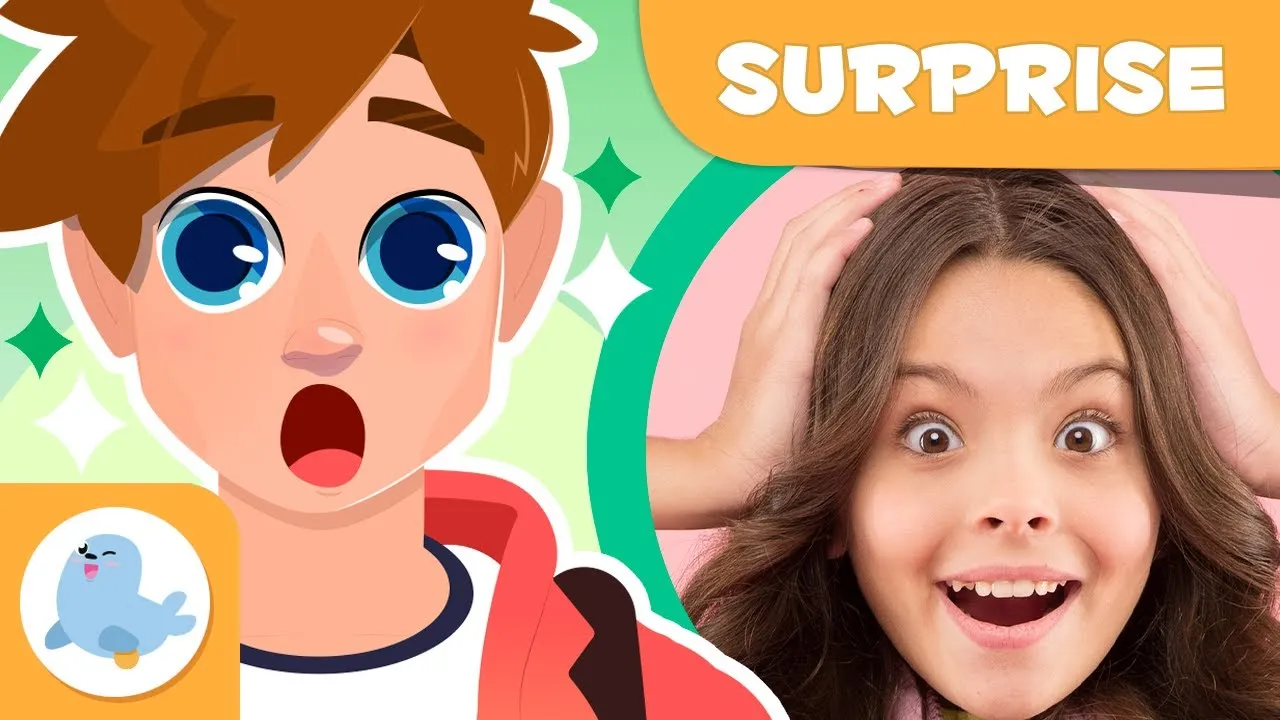 How to Identify SURPRISE? ???? RECOGNIZING EMOTIONS for Children ...