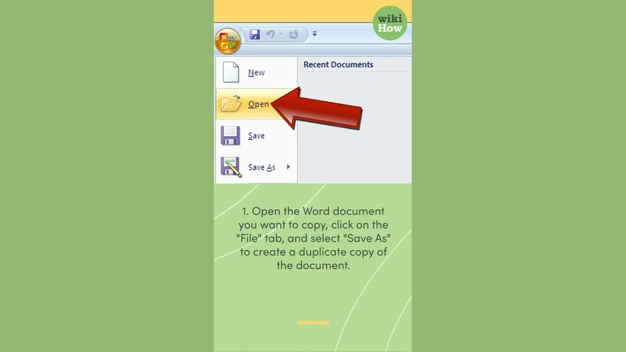 How To Make a Copy of a Word Document - ClassX