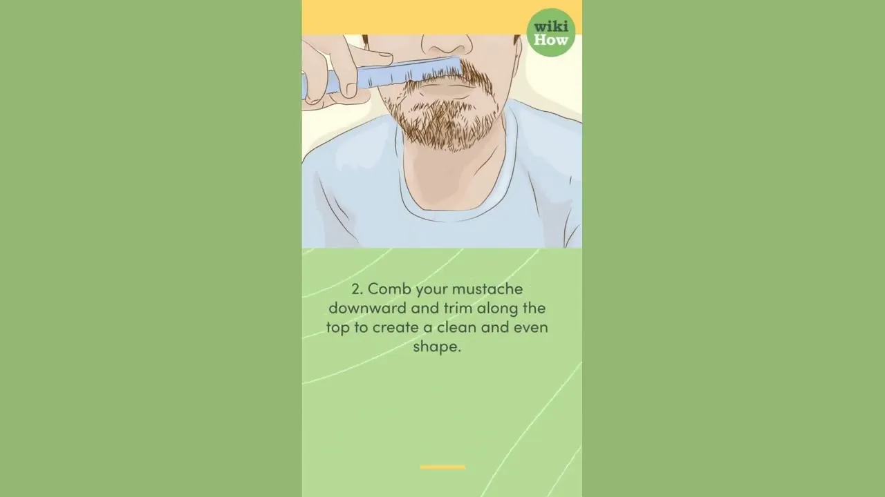 How To Trim a Mustache - ClassX