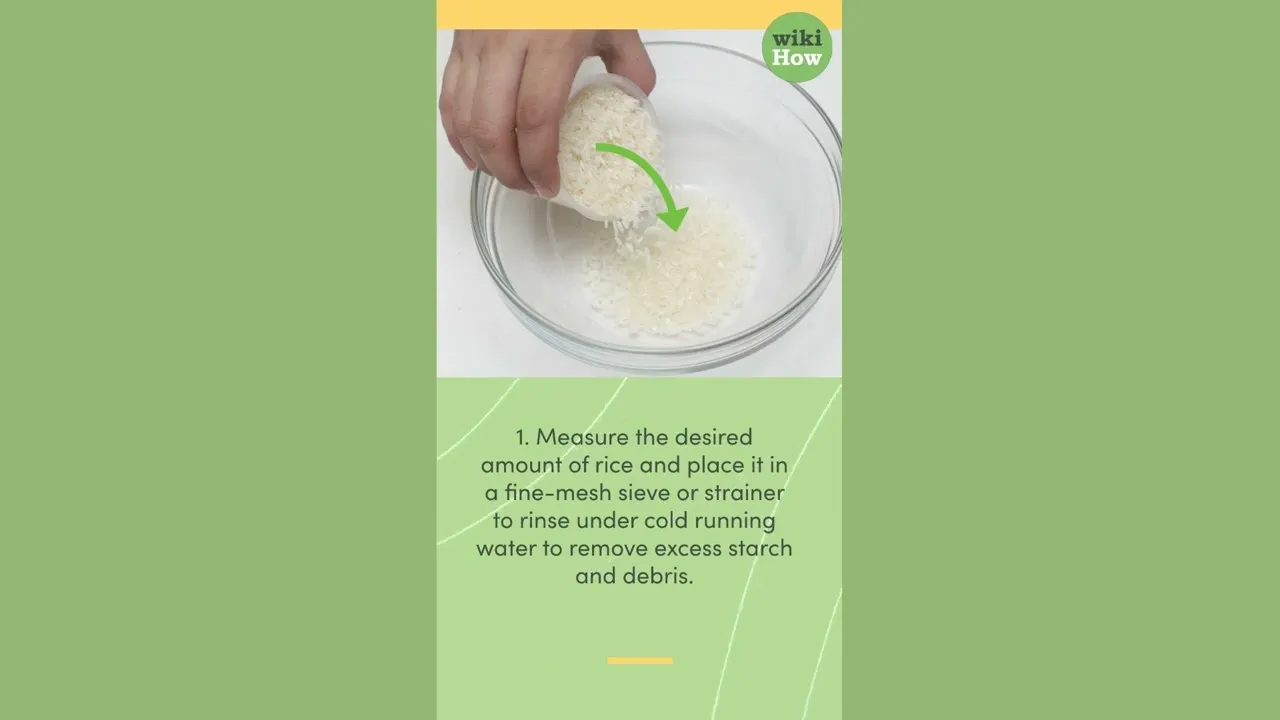 How To Wash Rice - ClassX