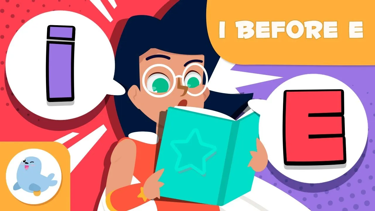 I BEFORE E EXCEPT AFTER C ????‍♀️ SPELLING AND GRAMMAR for Kids ...