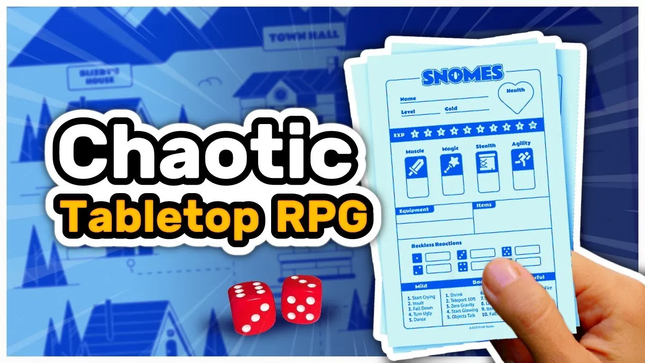 I Made the Most Chaotic Table-Top Roleplaying Game - Devlog - ClassX