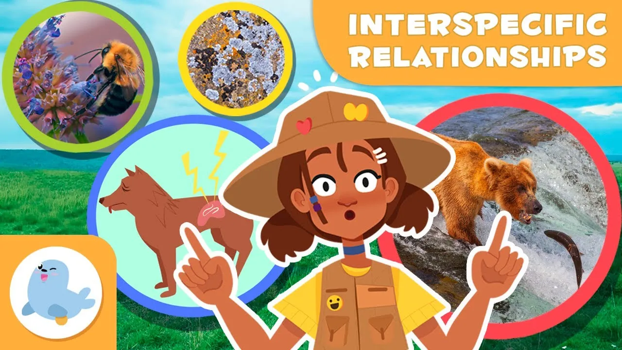 INTERSPECIFIC RELATIONSHIPS for Kids ???????? Predation, Parasitism ...