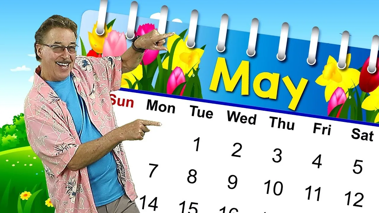 It's the Month of May | Calendar Song for Kids - ClassX