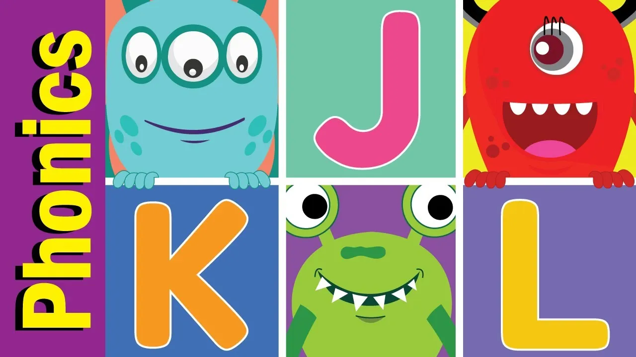 J K L Phonics Alphabet Chant for Children | English Pronunciation for ...