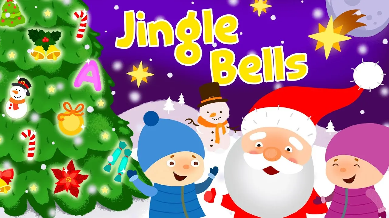 Jingle Bells Song with Lyrics - Christmas Songs and Carols for Kids ...