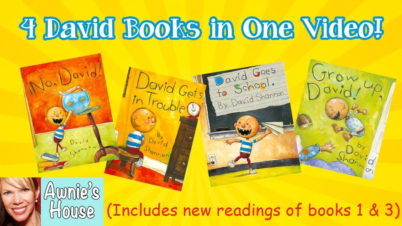 Kids Book Read Aloud: 4 DAVID SHANNON BOOKS (including new readings for ...