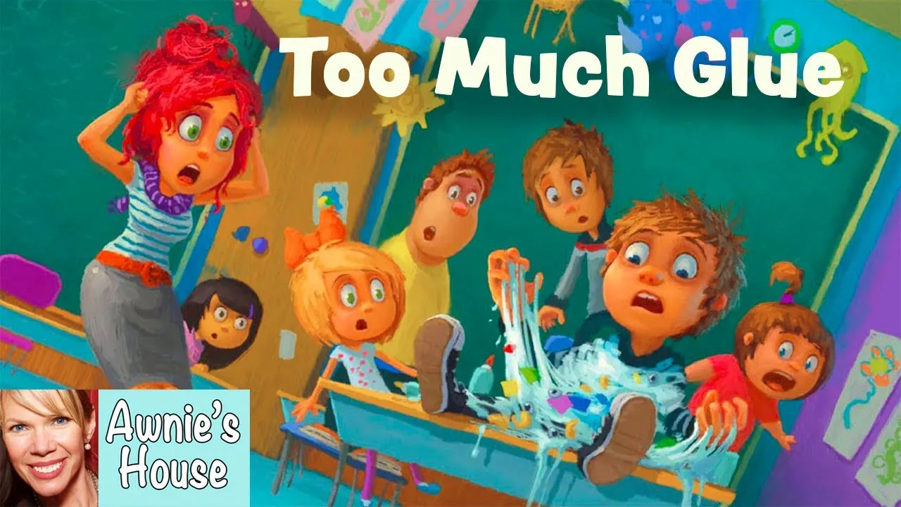 Kids Book Read Aloud: TOO MUCH GLUE by Jason Lefebvre and Zac Retz - ClassX