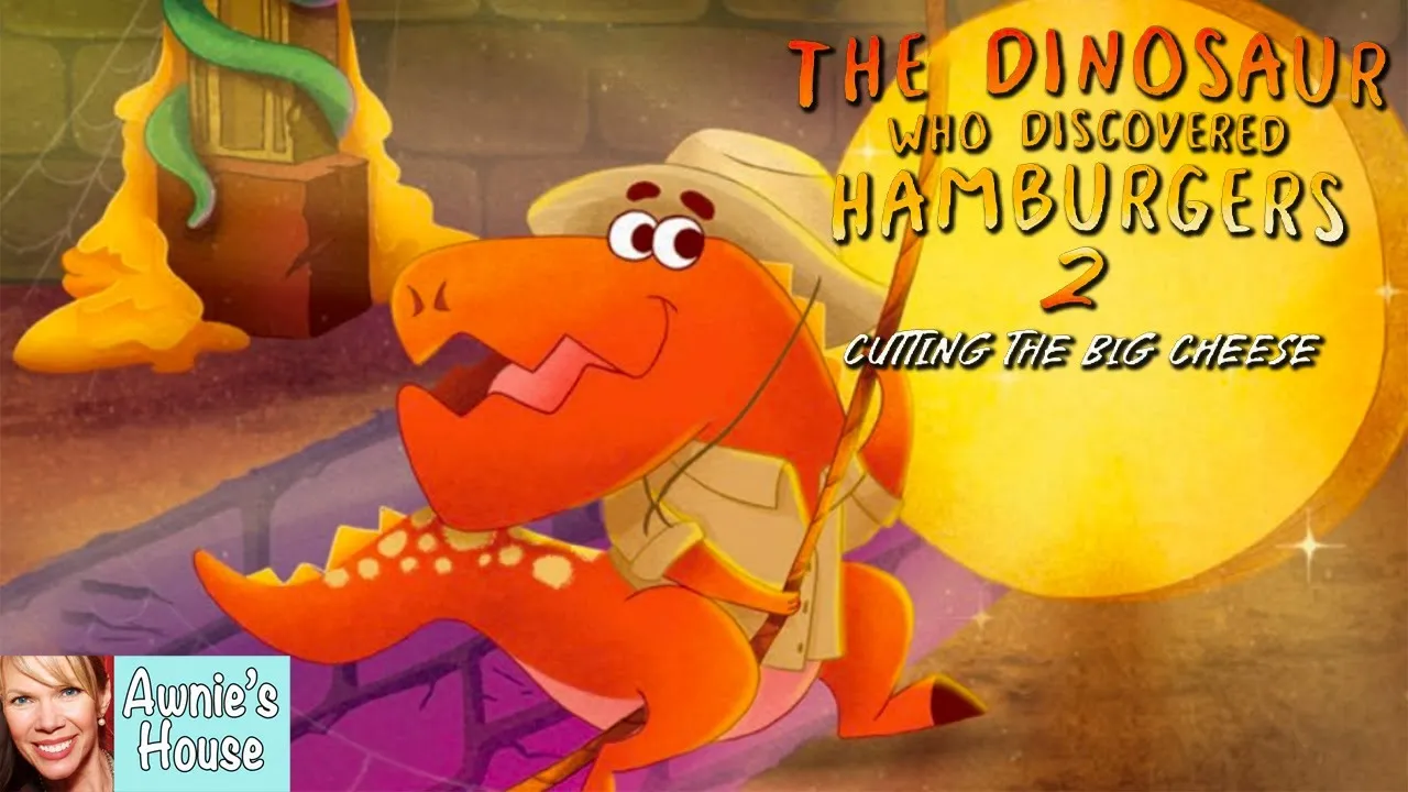 Kids Read Aloud:THE DINOSAUR WHO DISCOVERED HAMBURGERS 2 CUTTING THE ...