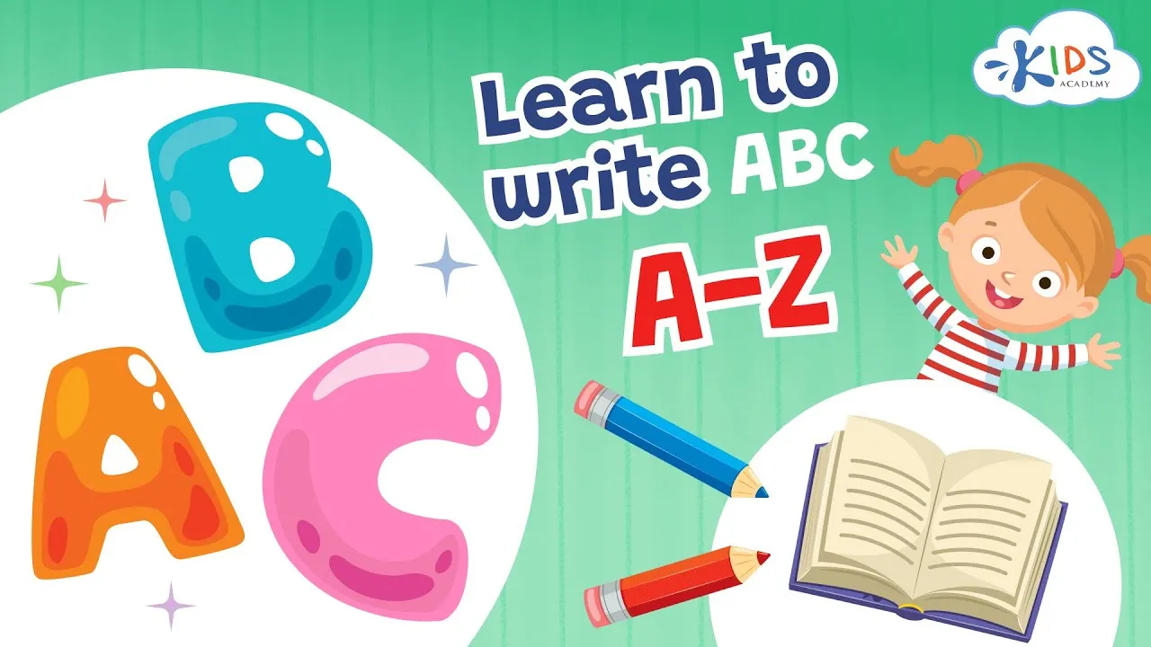 Learn ABC Alphabet and ABC Phonics for kids| How to write - ClassX