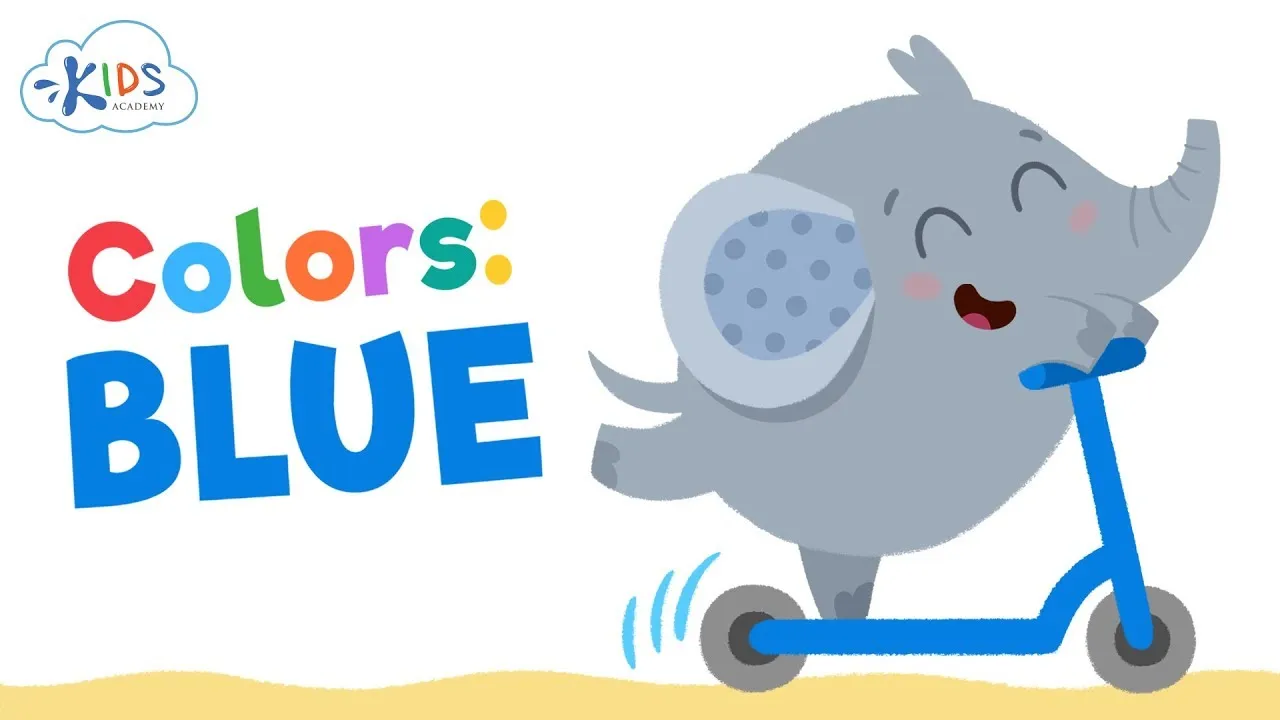 Learn Blue Color for Babies, Toddlers and Preschool Children | ESL ...