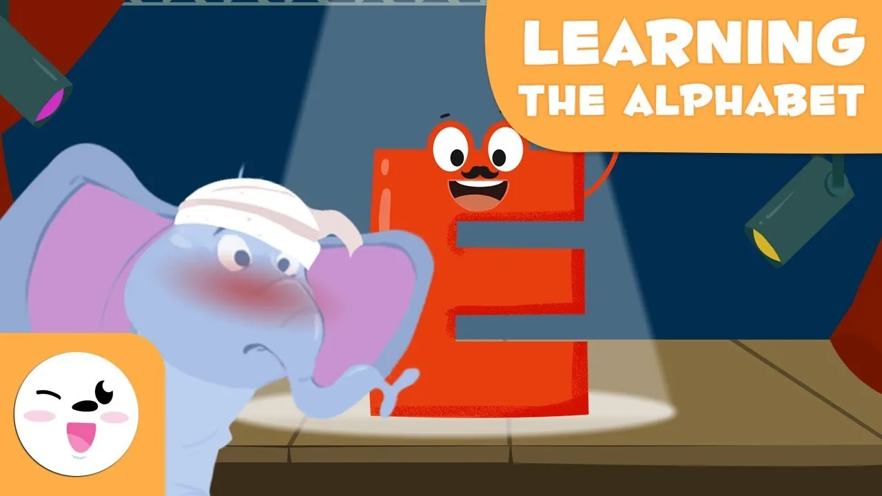 Learn the letter "E" with Elephant Edd - Learning the Alphabet ...