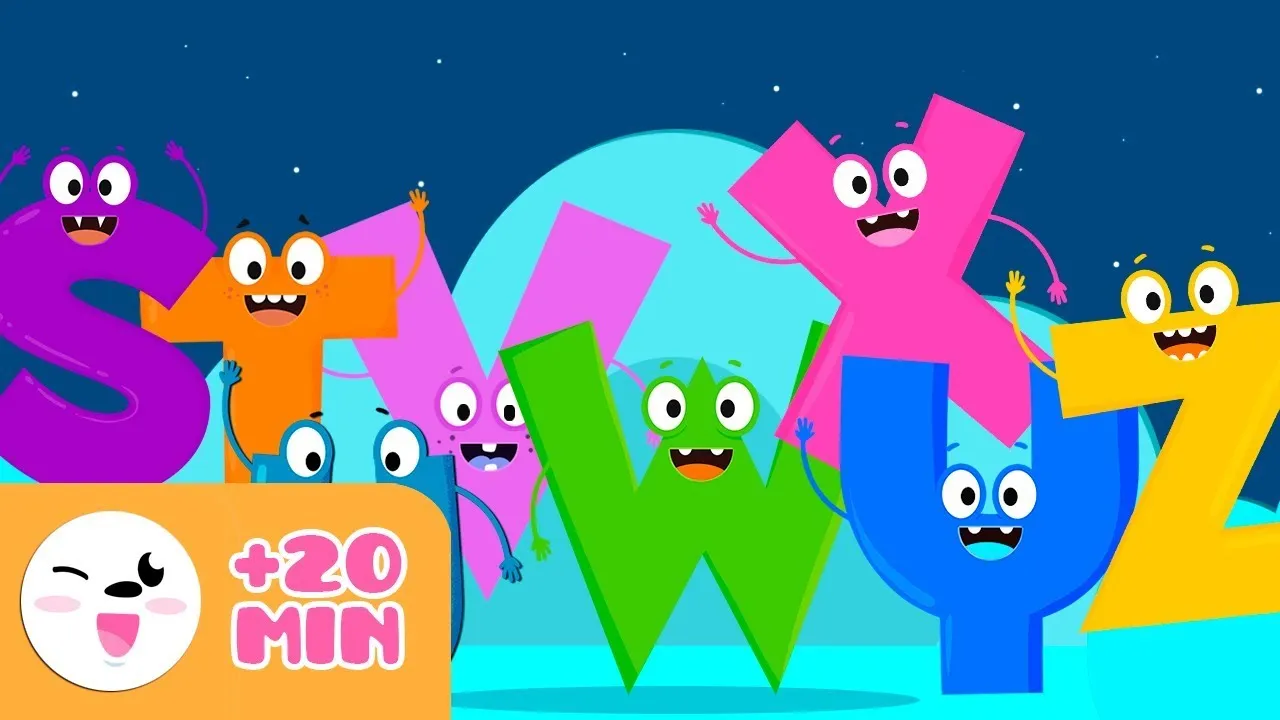 Learn the letters S to Z | THE ALPHABET | Compilation - Phonics For ...